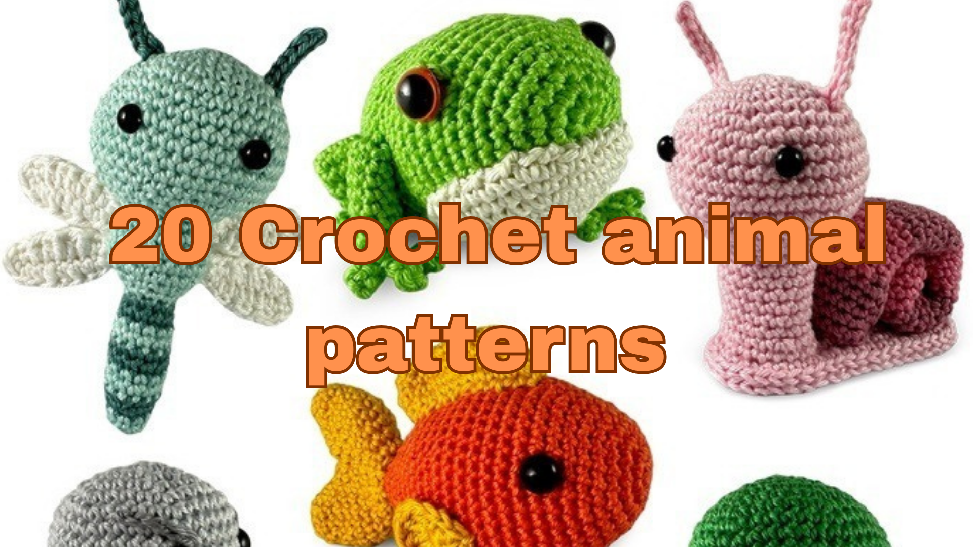20 Crochet animal patterns